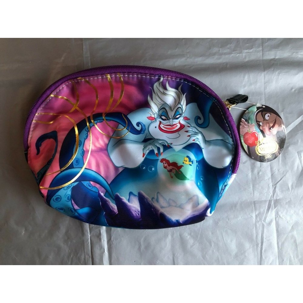 Nwt Disney Ursula Little Mermaid Makeup Travel Pouch … - Gem